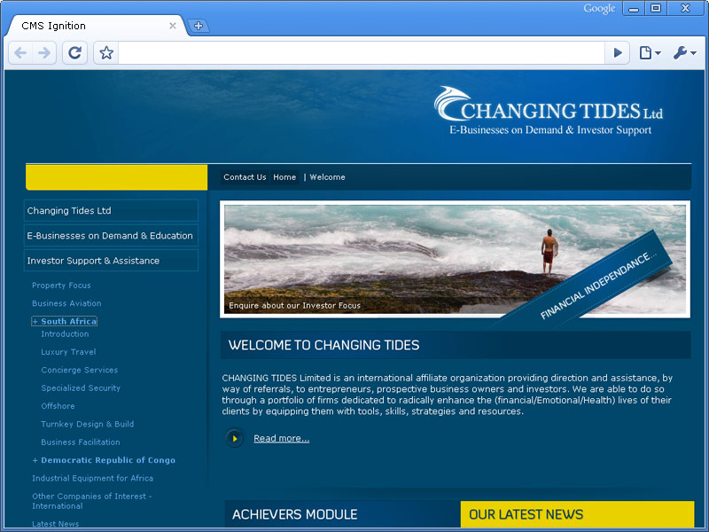 CMS Ignition - Page Builder Module